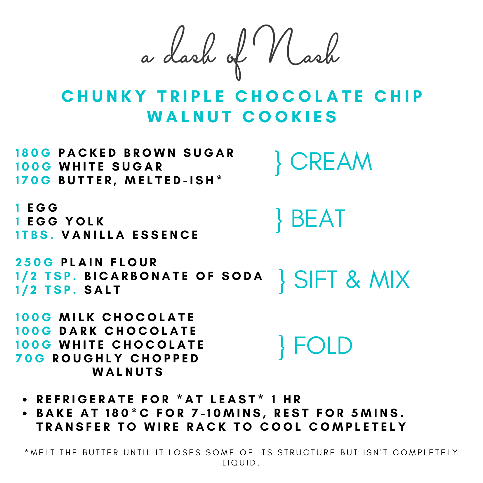 Chunky Triple Chocolate Chip Walnut Cookies | Nashua Gallagher